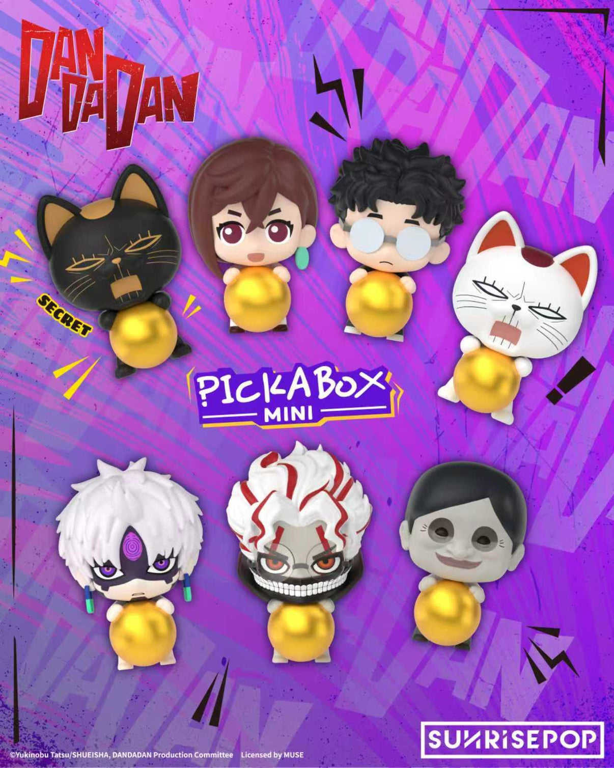 DAN DA DAN - Mini Blind Box Figure(Blind) – Milestone USA