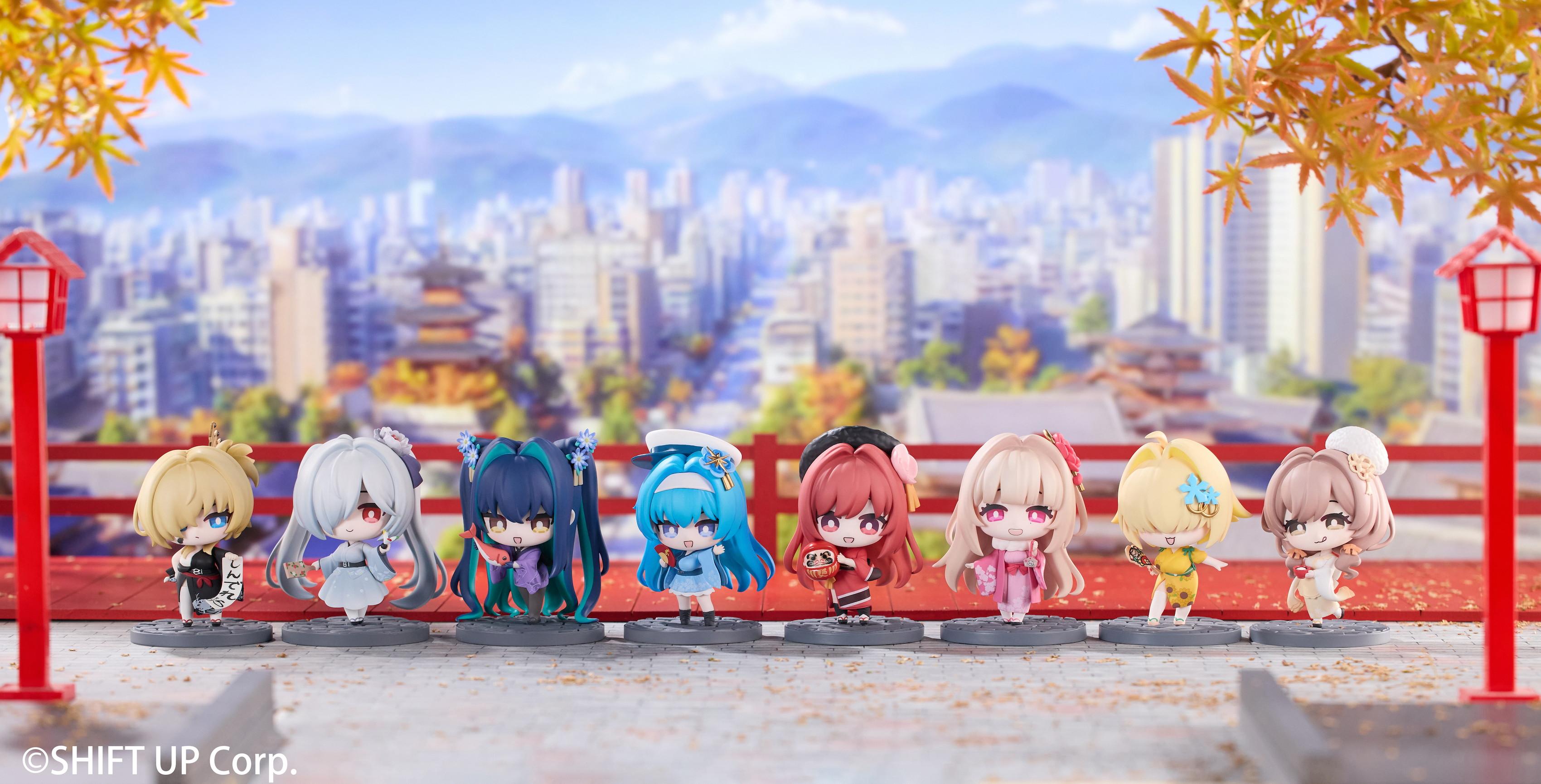 Goddess of Victory Nikke New Year Special SD Figure Complete BOX Non s ...