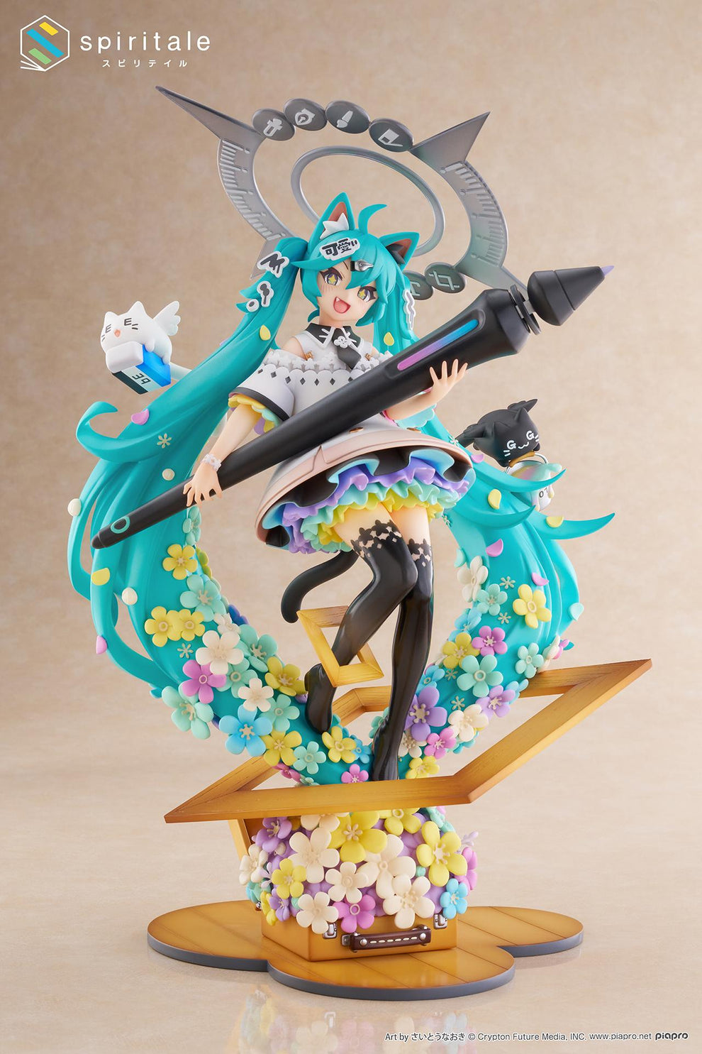 Hatsune Miku x Naoki Saito My Figure Making! -The Painter ver.- 1/7 Sc ...