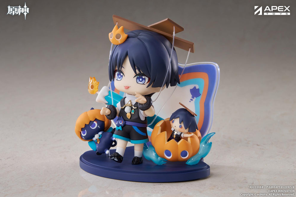 Genshin Impact You Ye Qi Xiang Series Chibi Chara Figure Wanderer Non ...